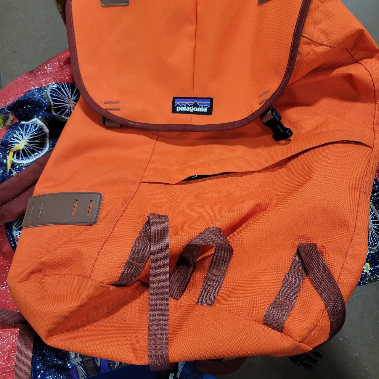 Patagonia backback orange - Depop