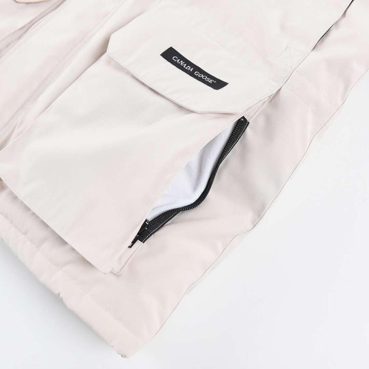 Canada goose Ladies Winter white down jacket size... - Depop