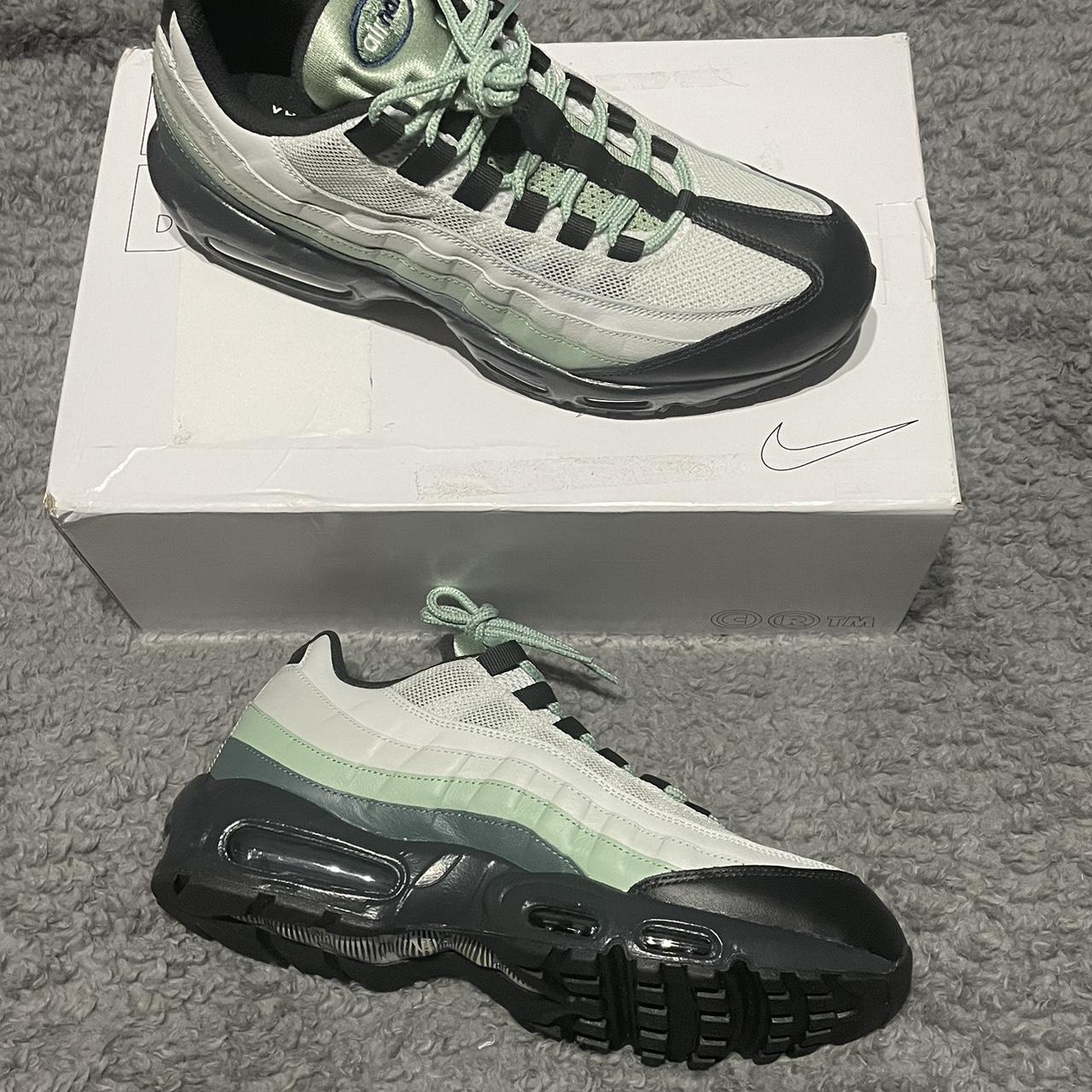 Nike air max 95s New with box Custom pair - Depop