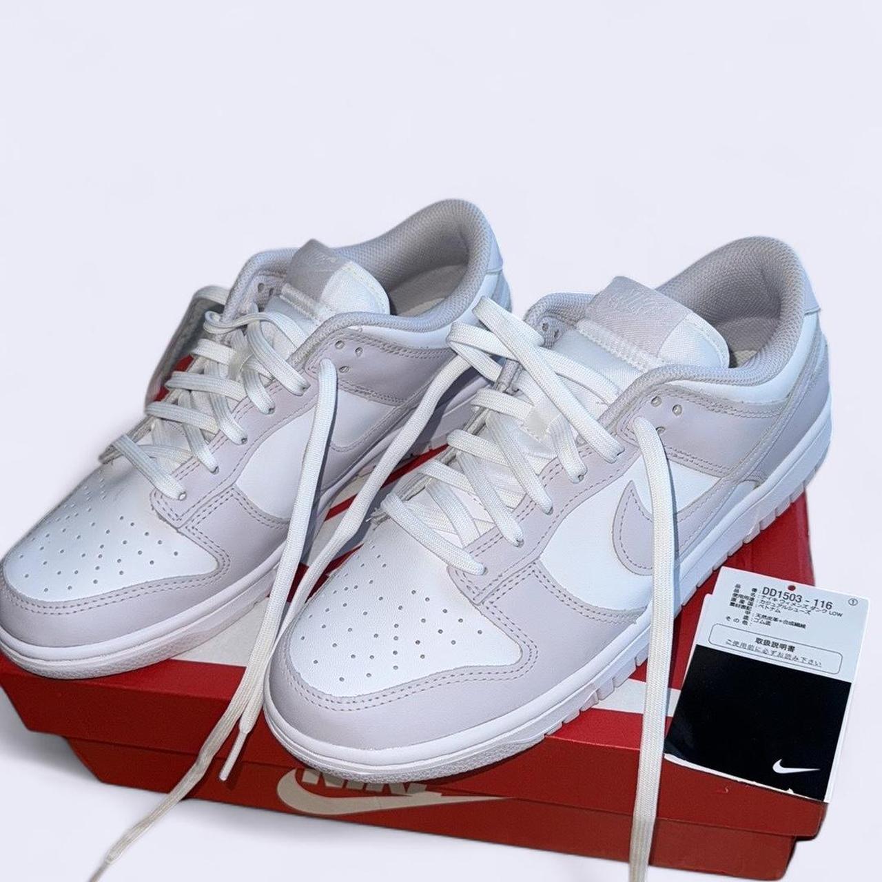 White Nike Dunk Low Venice #sneakers Lavender size... | Depop