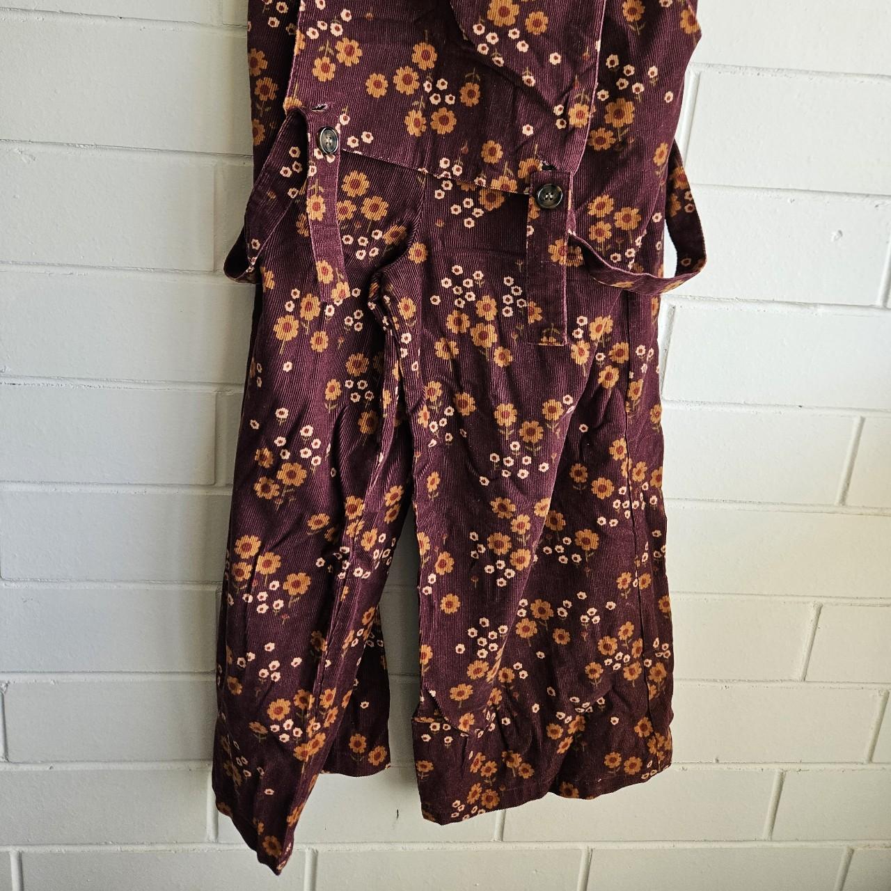 Princess highway wide leg corduroy overall size 8 - Depop