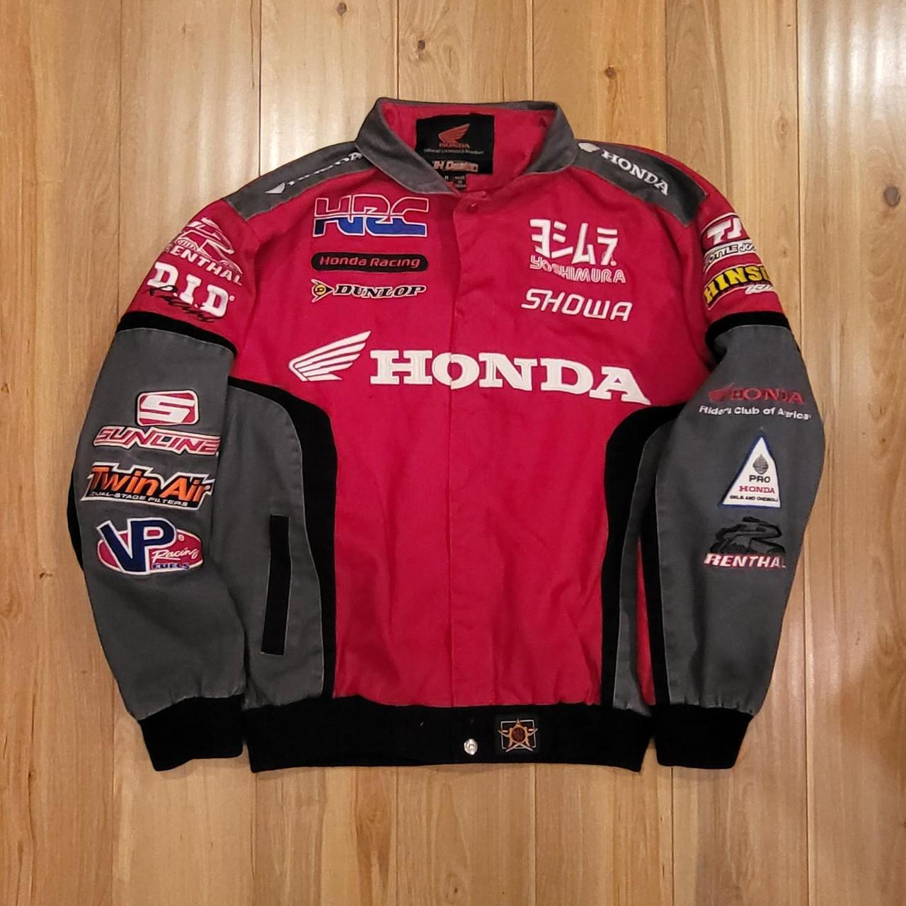 Rare Vintage Honda Racing Jacket Amazing Condition... - Depop