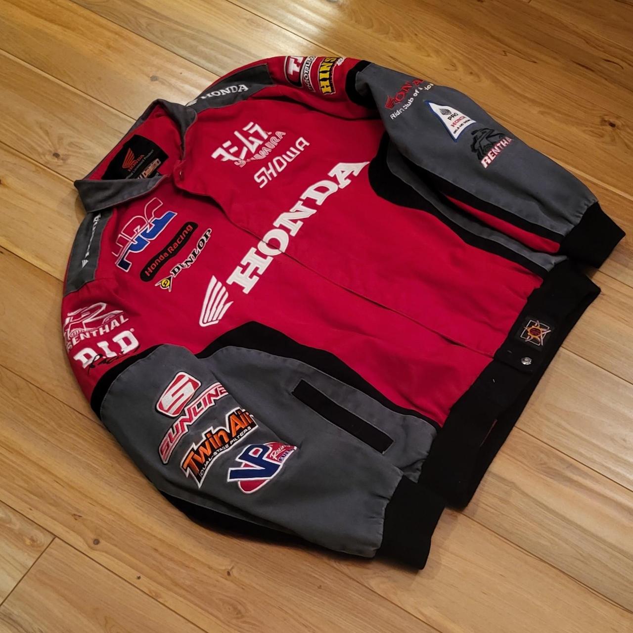 Rare Vintage Honda Racing Jacket Amazing Condition... - Depop