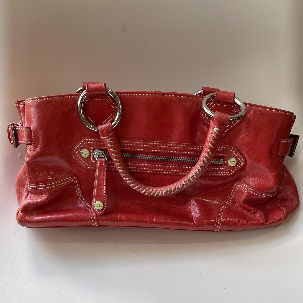 Really lovely red handbag from John Richmond’s ri2k... - Depop