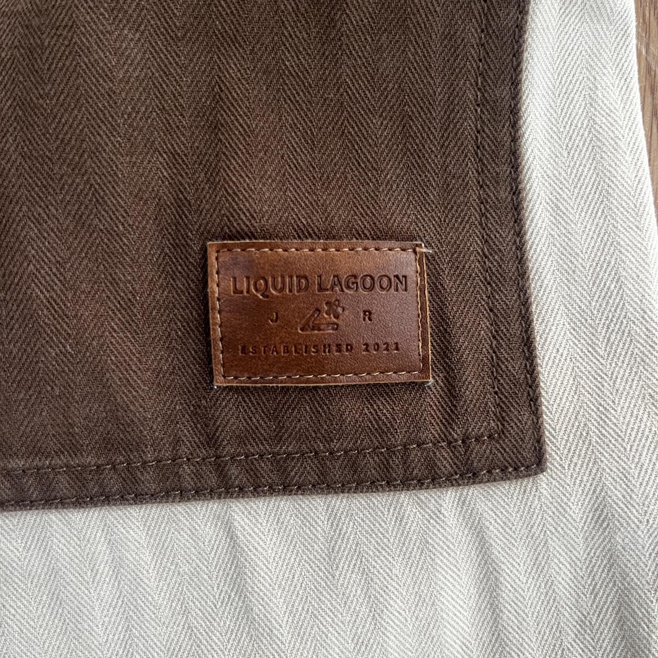 liquid lagoon double knees v2 size 30/33 almost... - Depop