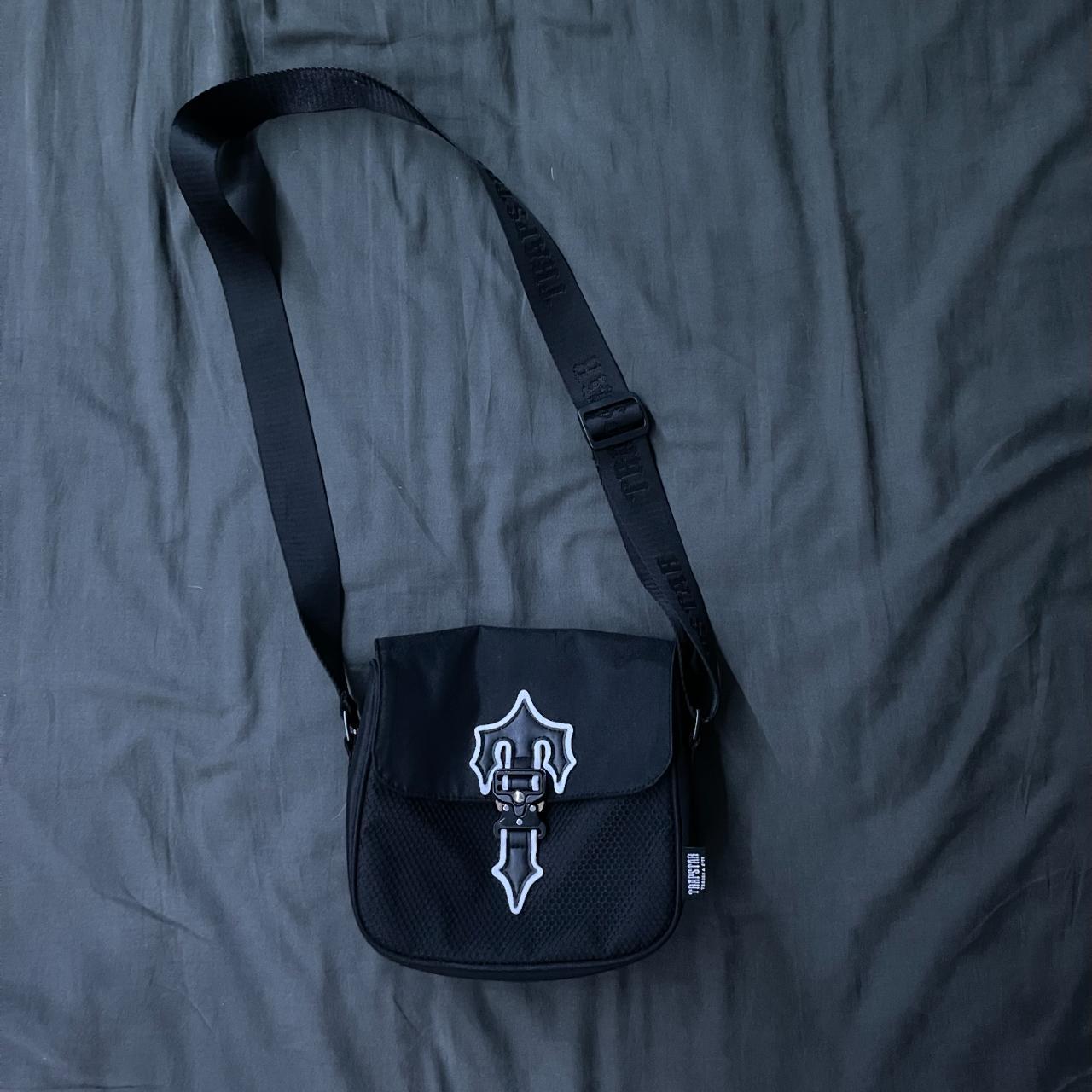 Trapstar shoulder bag Black Standard size Good... - Depop