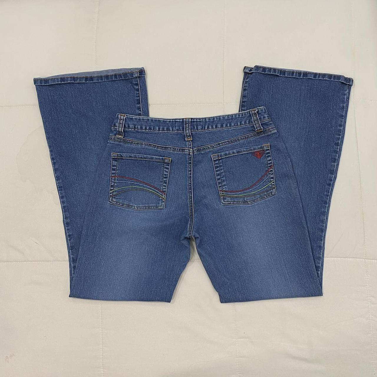 y2k Roxy denim jeans excellent condition... | Depop