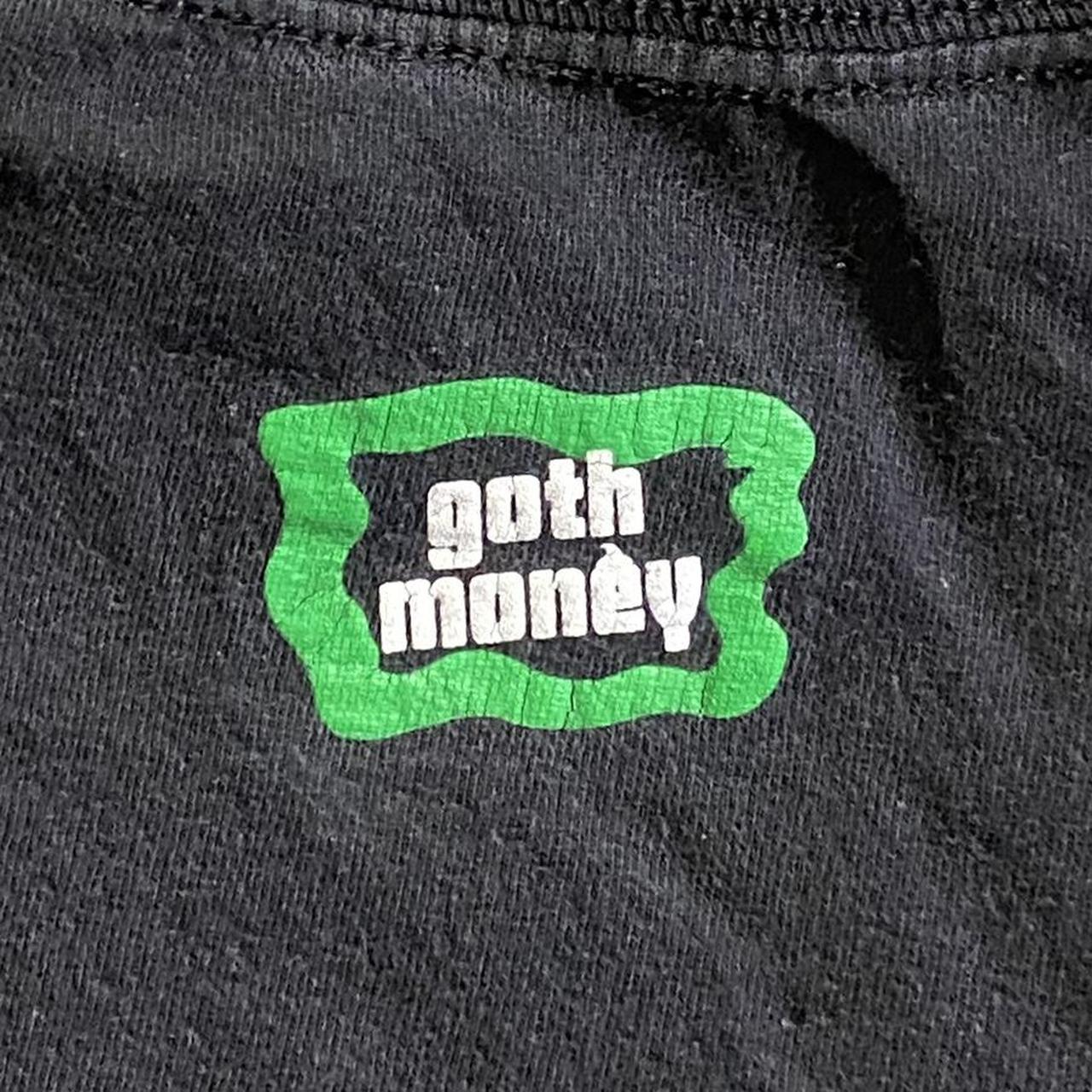 GOTH MONEY RECORDS T-SHIRT ice cream cone front... - Depop