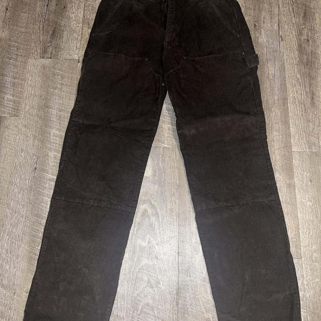 Vintage dark brown gap corduroy pants. Super... - Depop