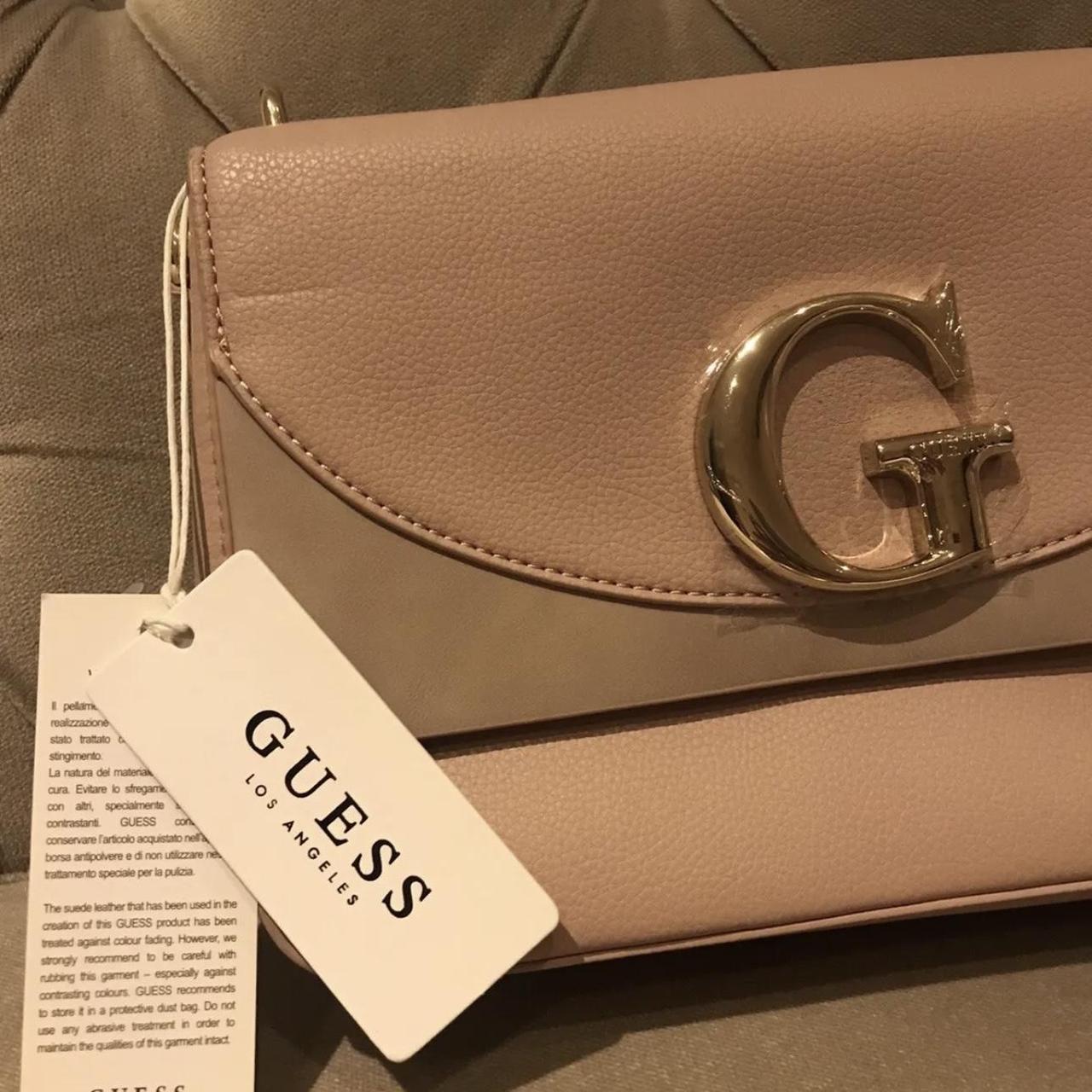 Brand new 100% authentic light pink guess bag RRP:... - Depop