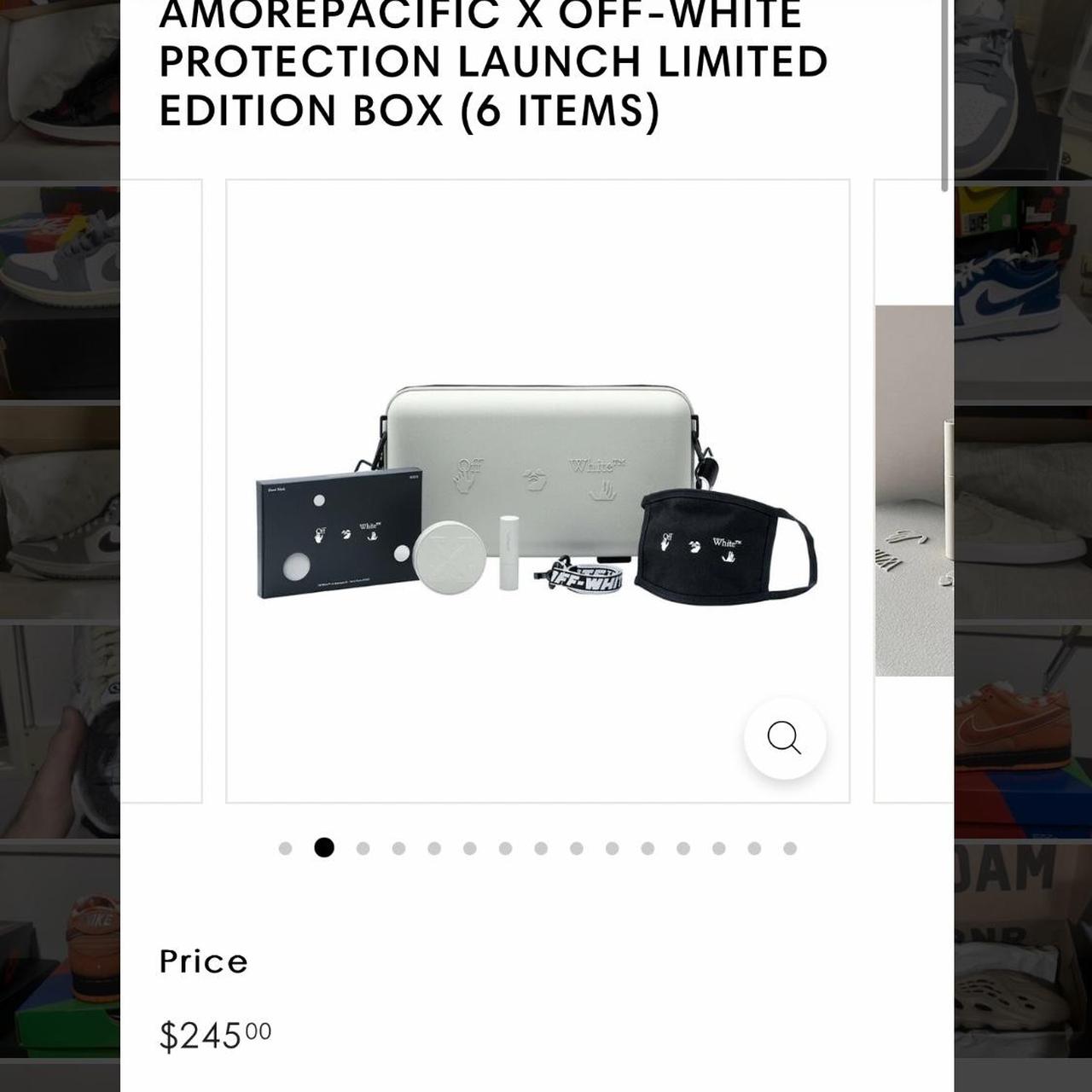 AMOREPACIFIC X OFF-WHITE PROTECTION LAUNCH LIMITED... - Depop