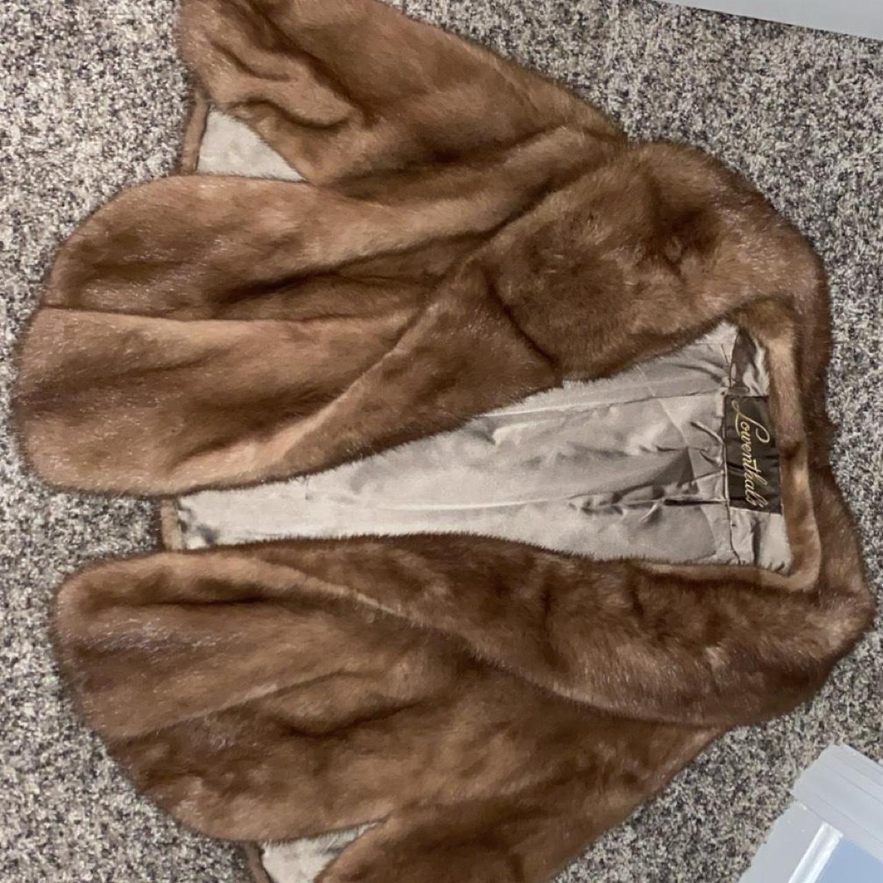 Vintage Mink Fur Shawl- Lowenthal’s, an original... - Depop