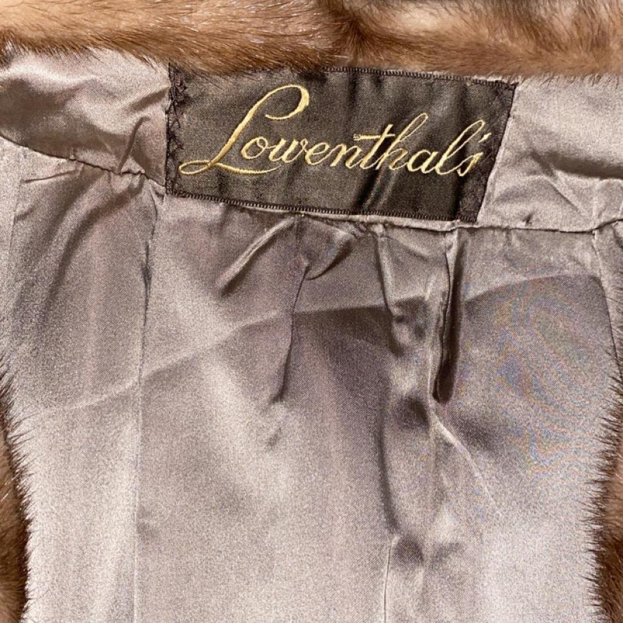 Vintage Mink Fur Shawl- Lowenthal’s, an original... - Depop