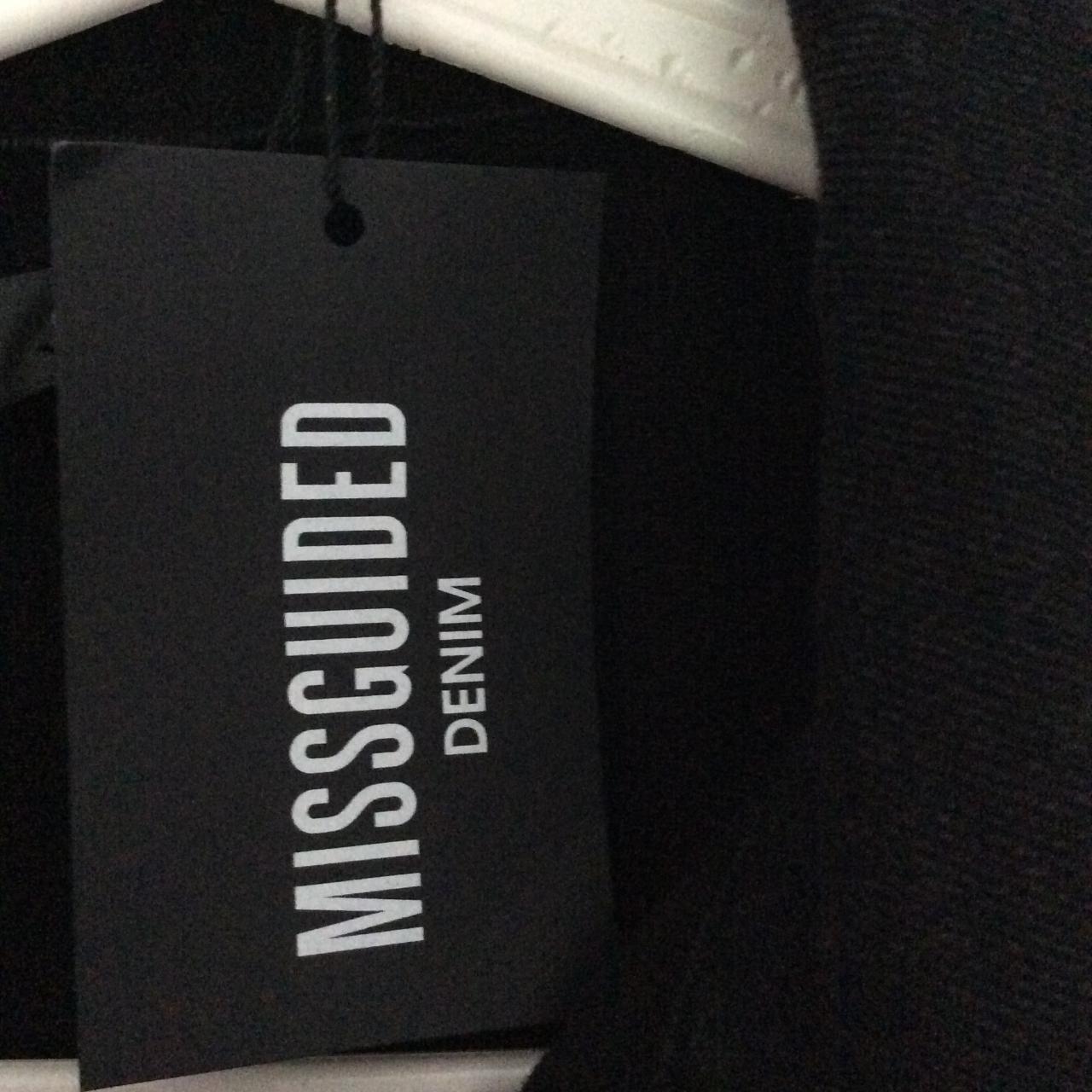 brand new with tags missguided Puff sleeve Denim... - Depop