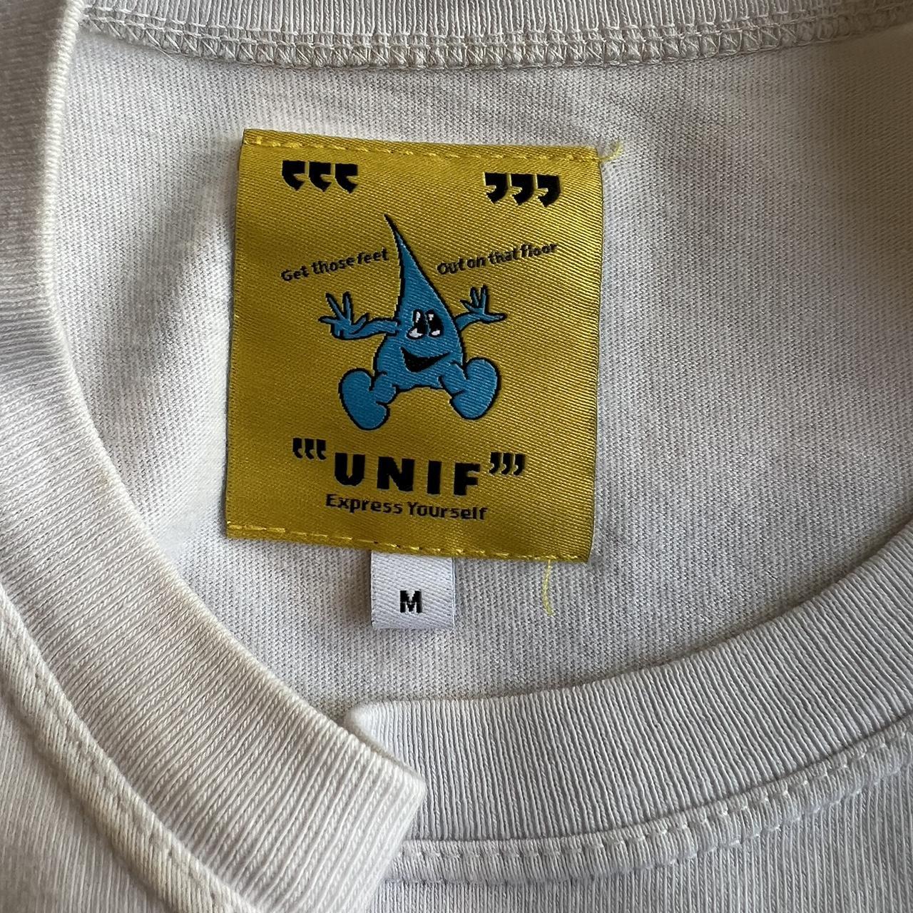 unif baby tee worn once - Depop