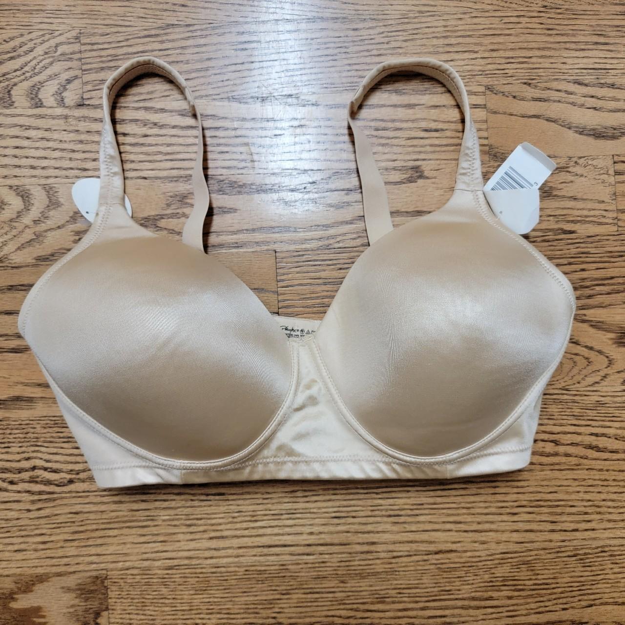 Playtex 38D Beige Bra New with tags Adjustable... - Depop