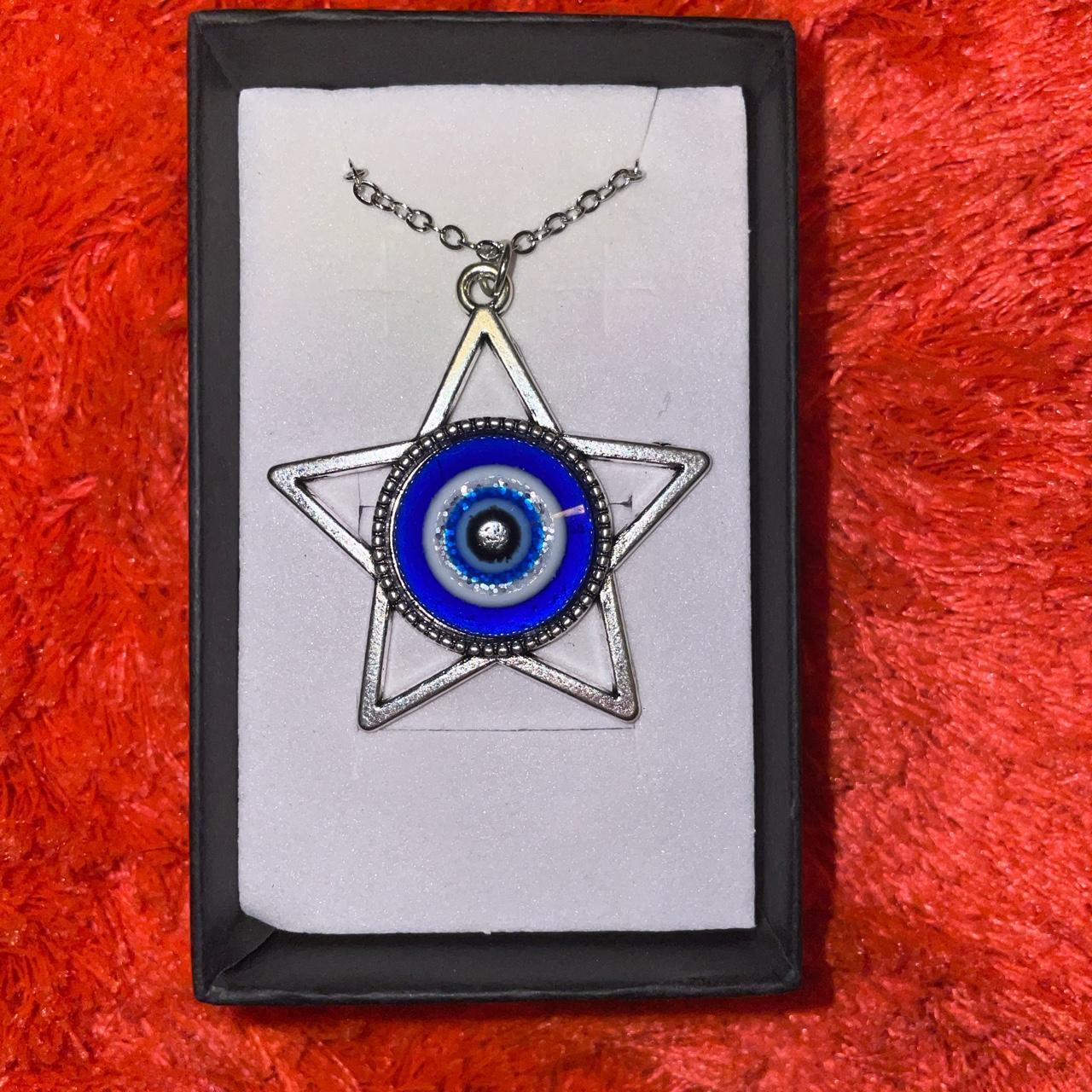 Evil eye star necklace #necklace #jewelry - Depop