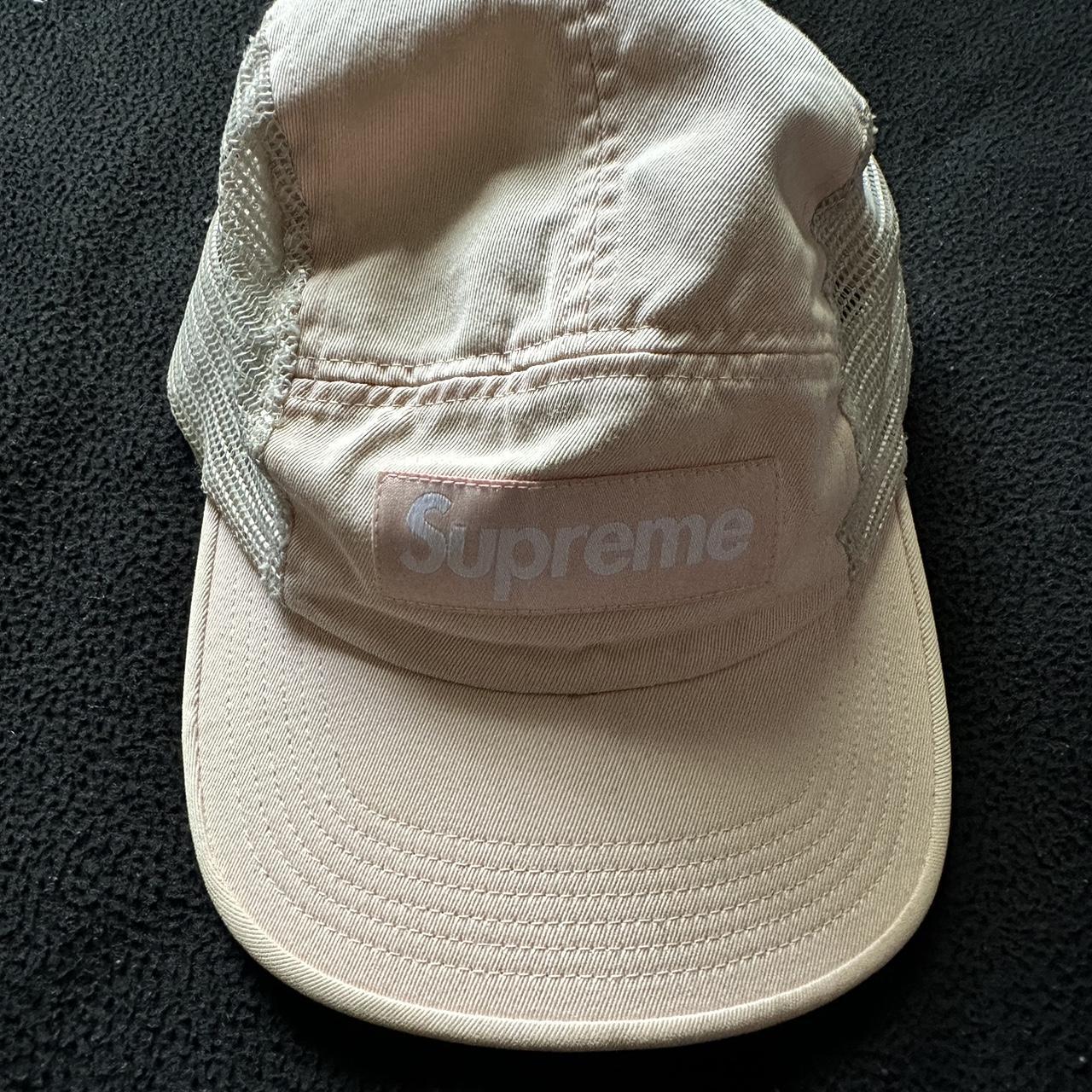 Pink supreme hat - Depop