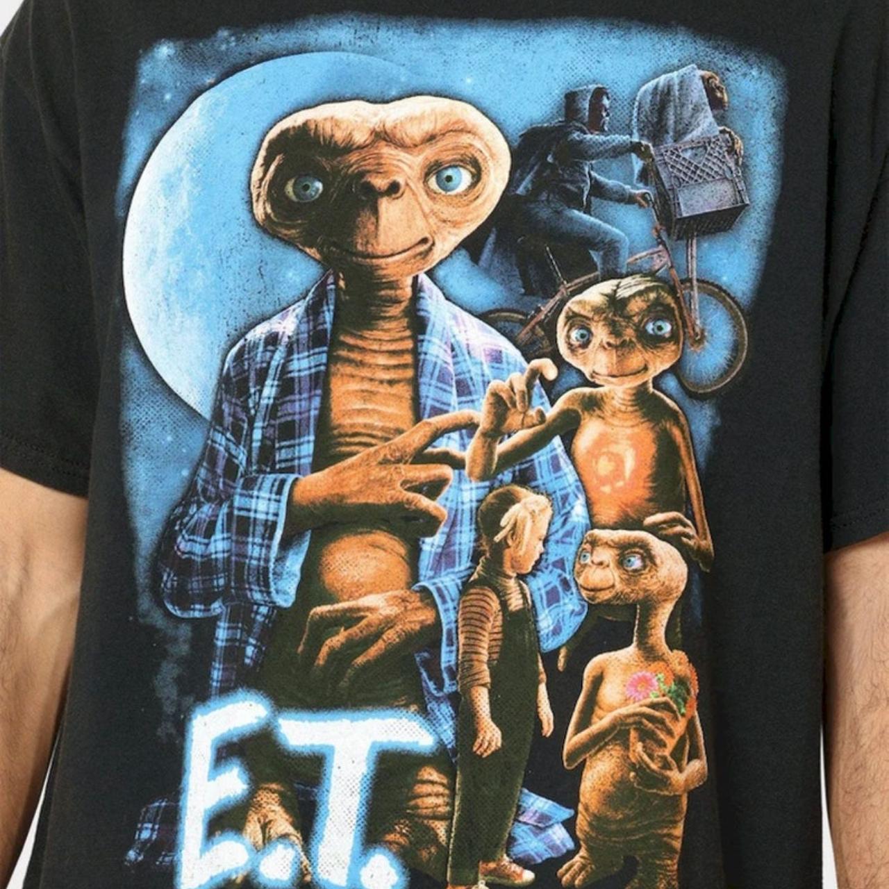 Vintage 90s ET the Extra Terrestrial Shirt, Retro... - Depop