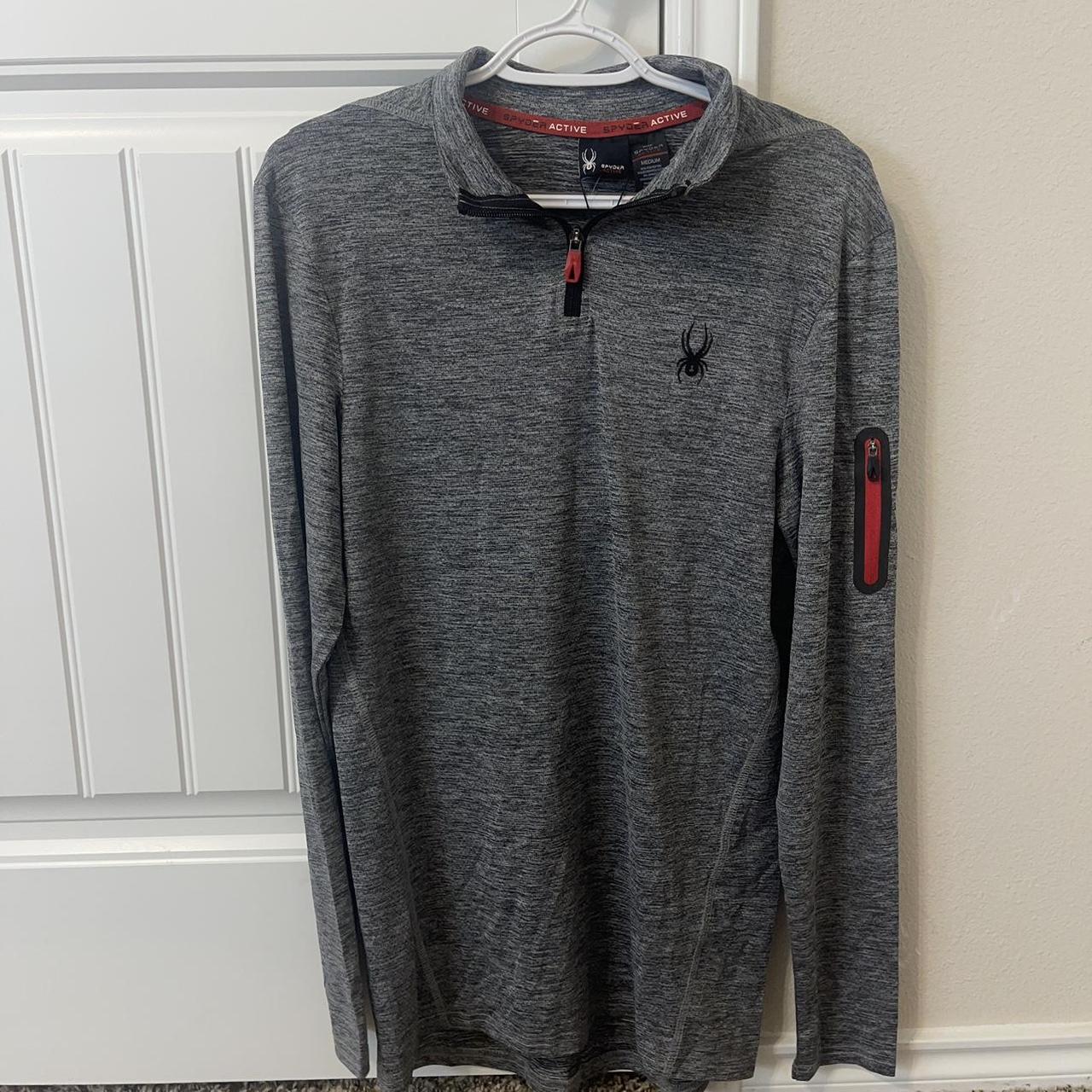 Men’s Spyder Active Half Zip Pullover. never worn,... - Depop