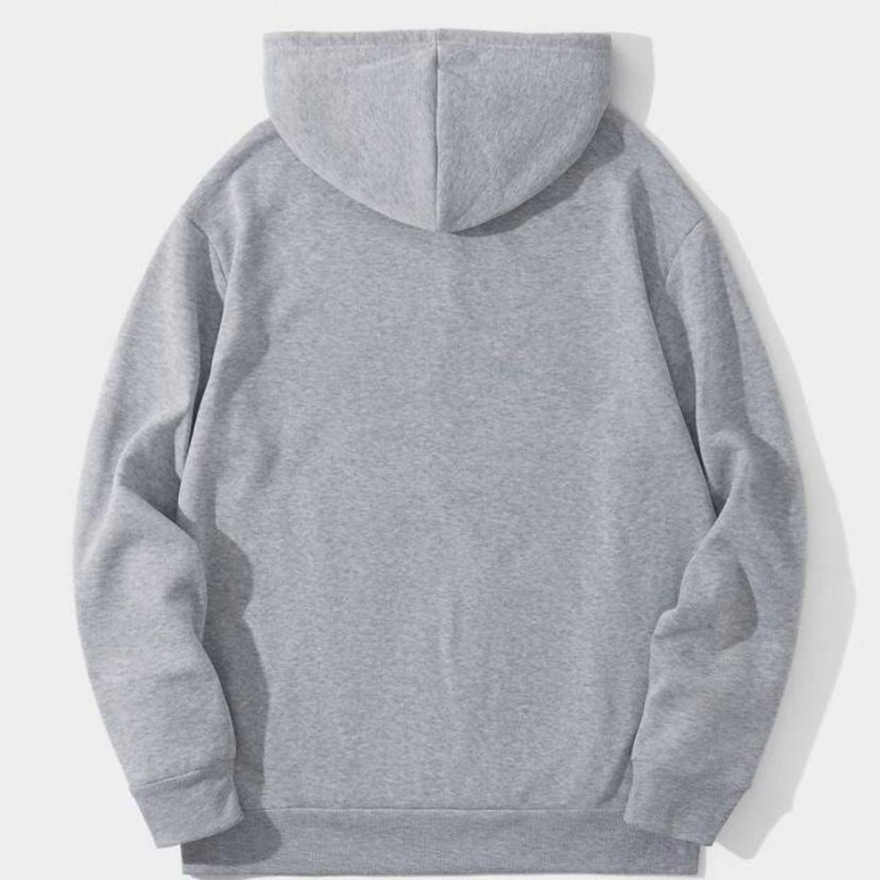 Grey Blank Hoodie Must have for winter! - Depop