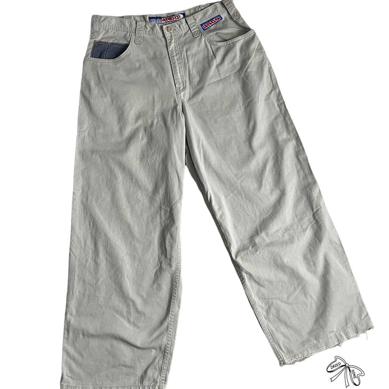 JNCO 90’s Vintage Khaki Jeans Authentic vintage... - Depop