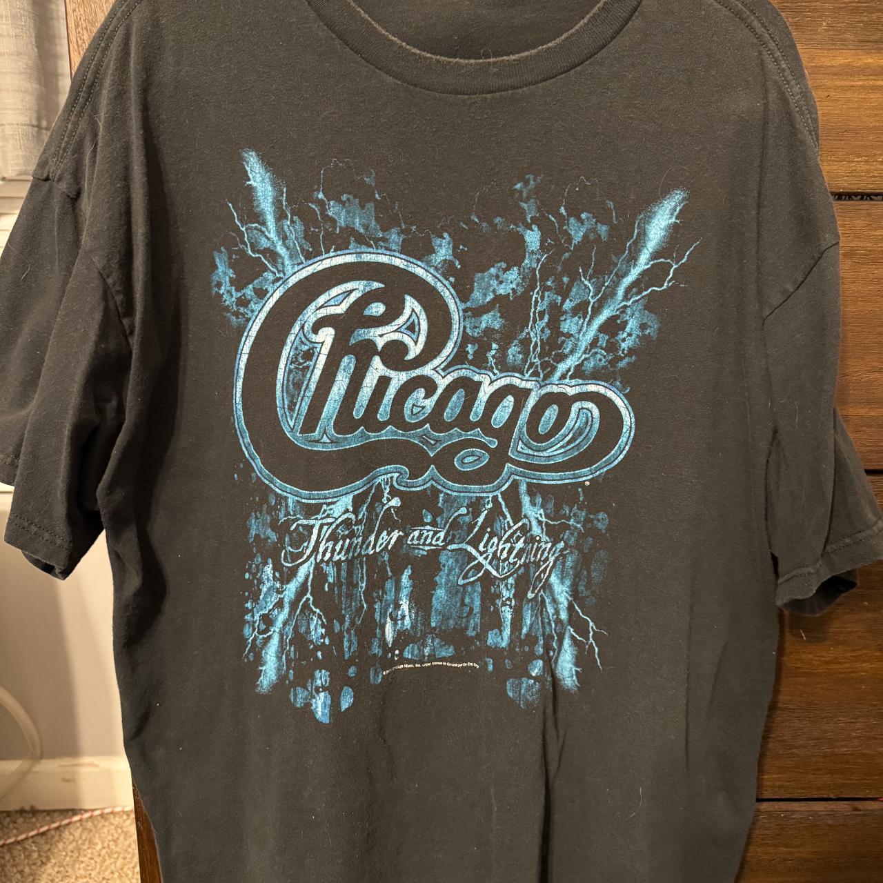 Vintage Chicago Band T Shirt Graphic Grunge Skater... - Depop