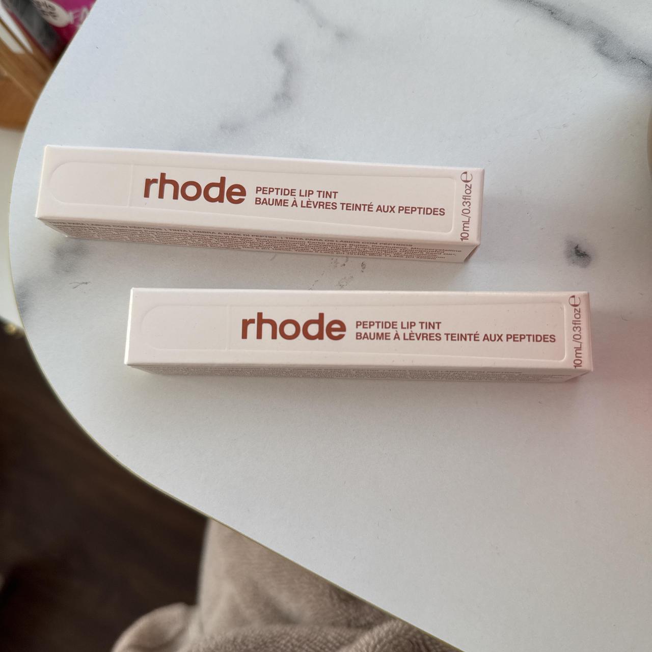 Rhode peptide lip tint in shade cinnamon Roll... | Depop