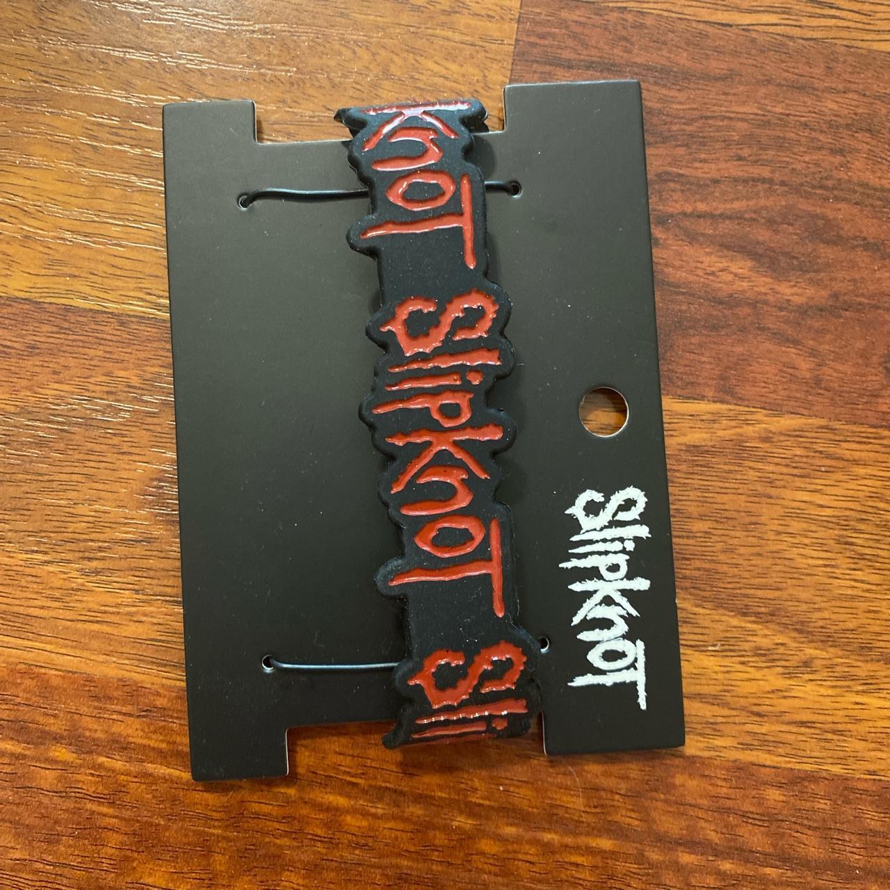 Slipknot rubber bracelet hot topic brand new - Depop