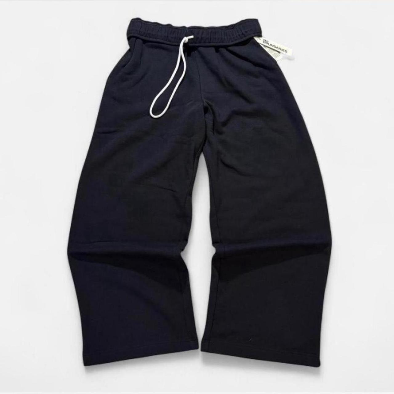 No Boundaries Baggy Black Sweats - small - 30x30... | Depop