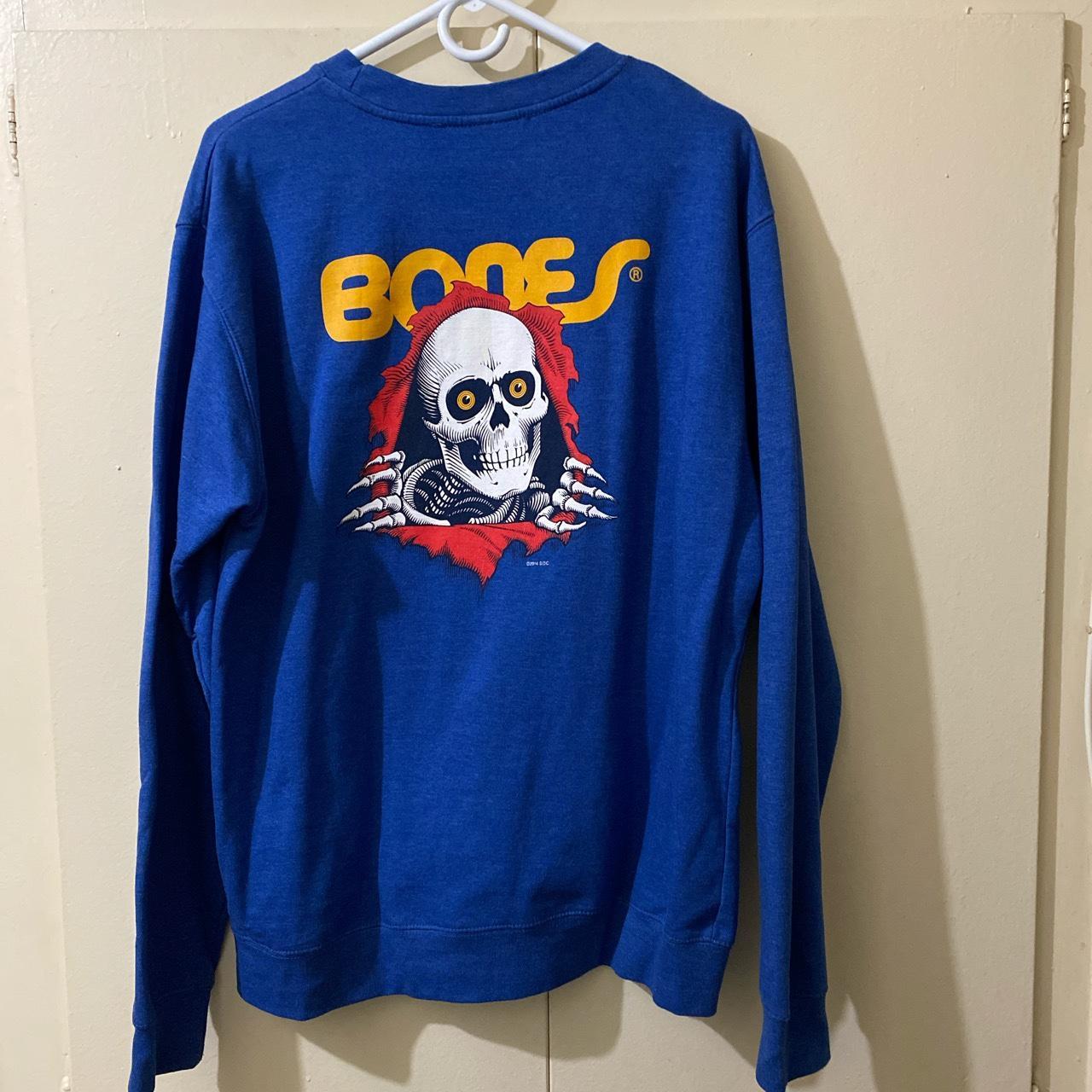 Vintage Powell Peralta Bones Ripper Sweater Men’s... - Depop