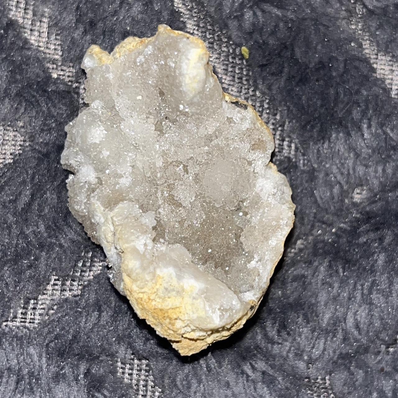 Cracked geode crystal - Depop