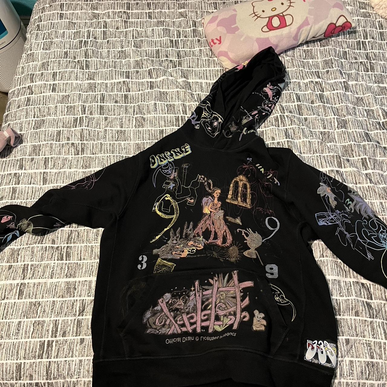 Bladee 333 hoodie size L sold out retail 200 Open... - Depop