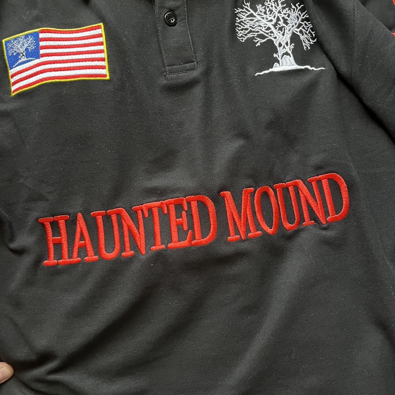 Sematary haunted mound tour polo worn once during... - Depop