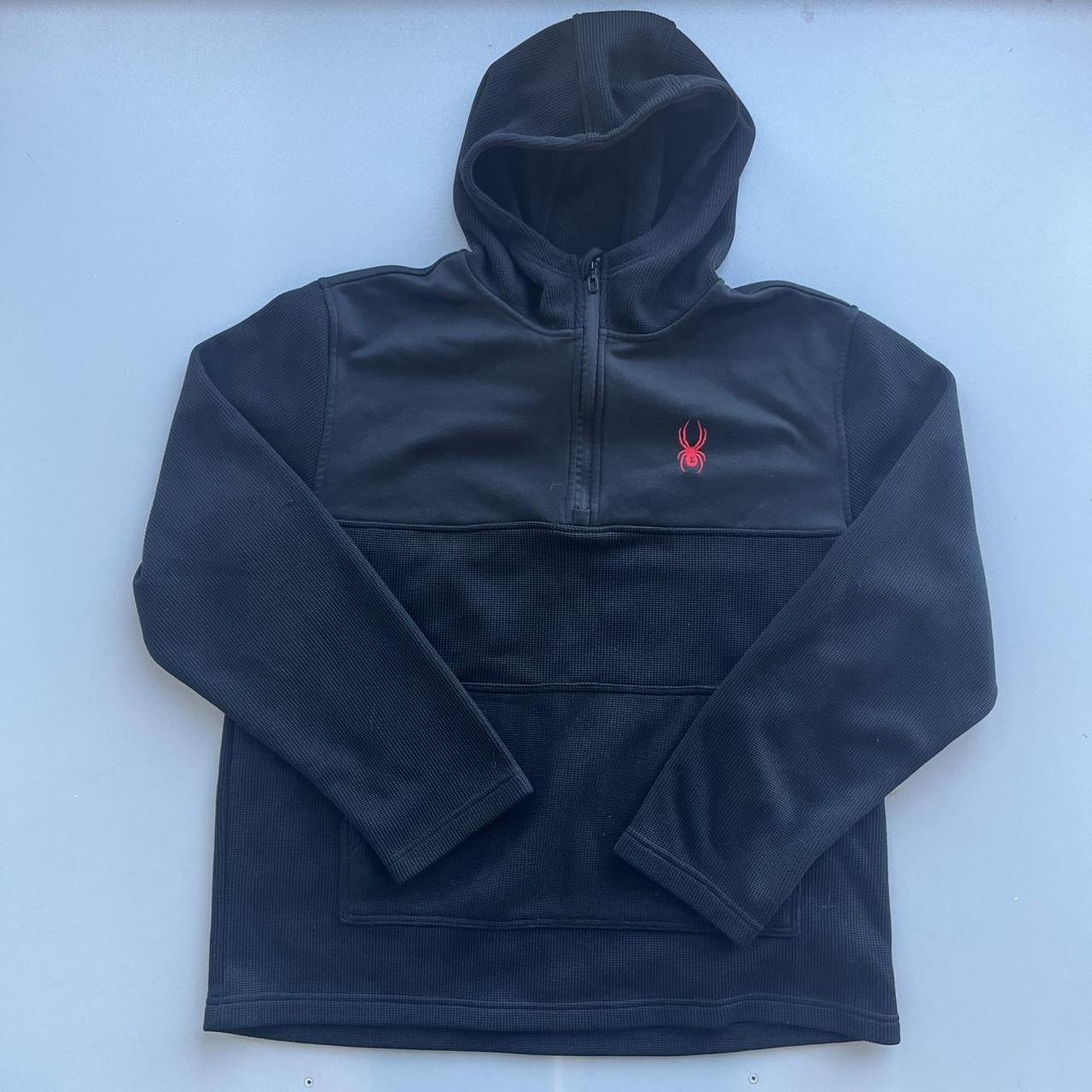 Spyder quarter-zip hoodie . Men’s size XL . No... - Depop