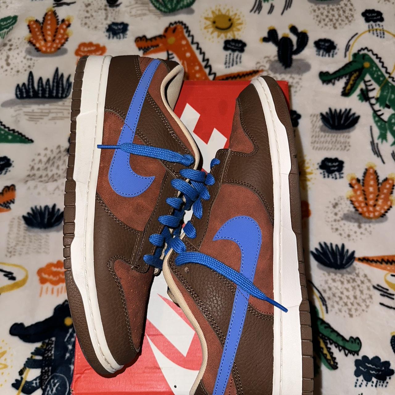 🪵🐳🥥🌀 nike mar stone dunks fresh outta the box - Depop