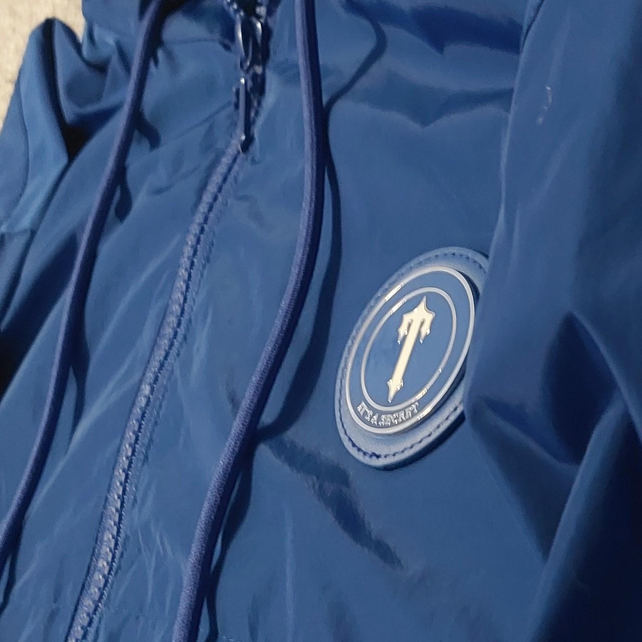 🔵DAZZLING BLUE TRAPSTAR WINDBREAKER 🔵 SIZE:... - Depop