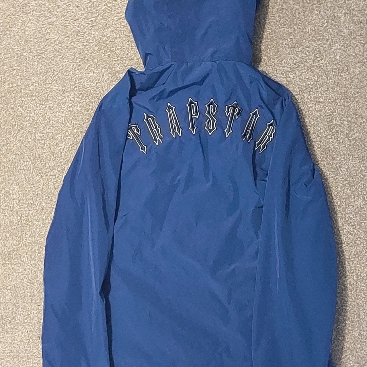 🔵DAZZLING BLUE TRAPSTAR WINDBREAKER 🔵 SIZE:... - Depop