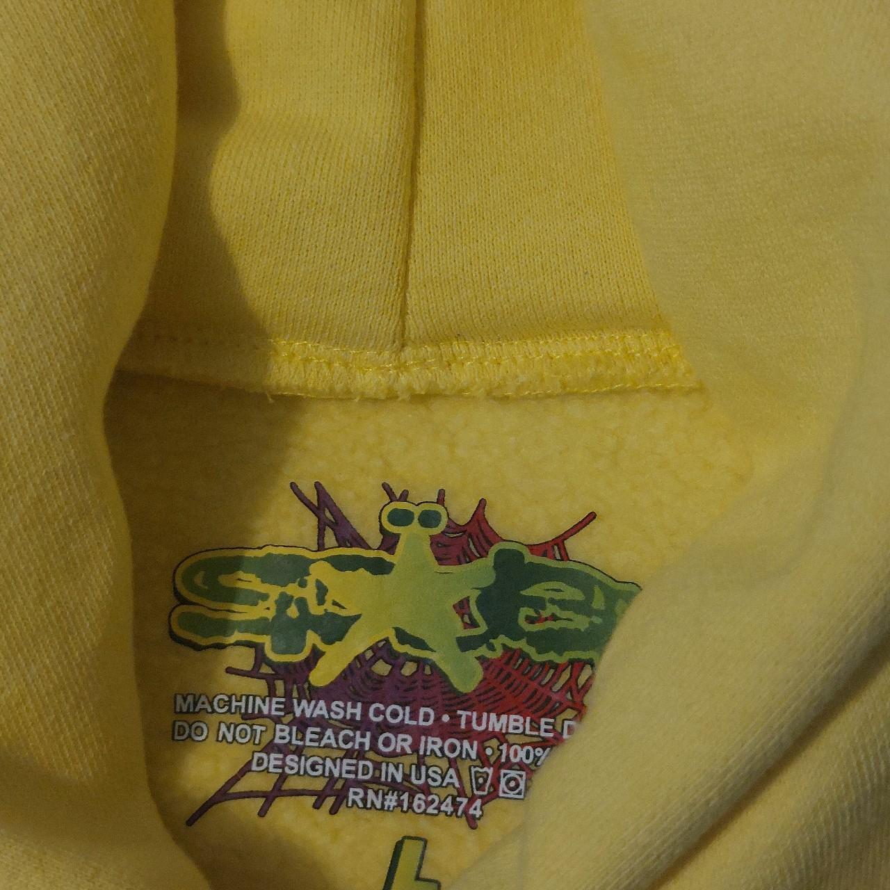 🟡YELLOW BELUGA SP5DER HOODIE🟡 ... - Depop