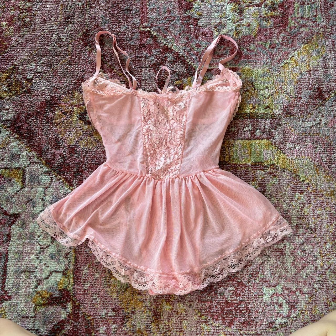 Super Cute Pink Body Suit Size S • Never Worn Depop