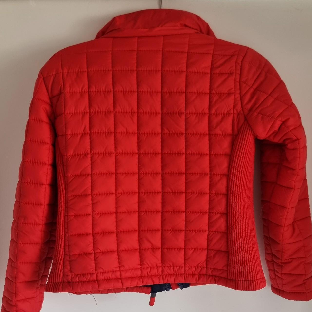 Superdry red puffer jacket Size medium Perfect... - Depop