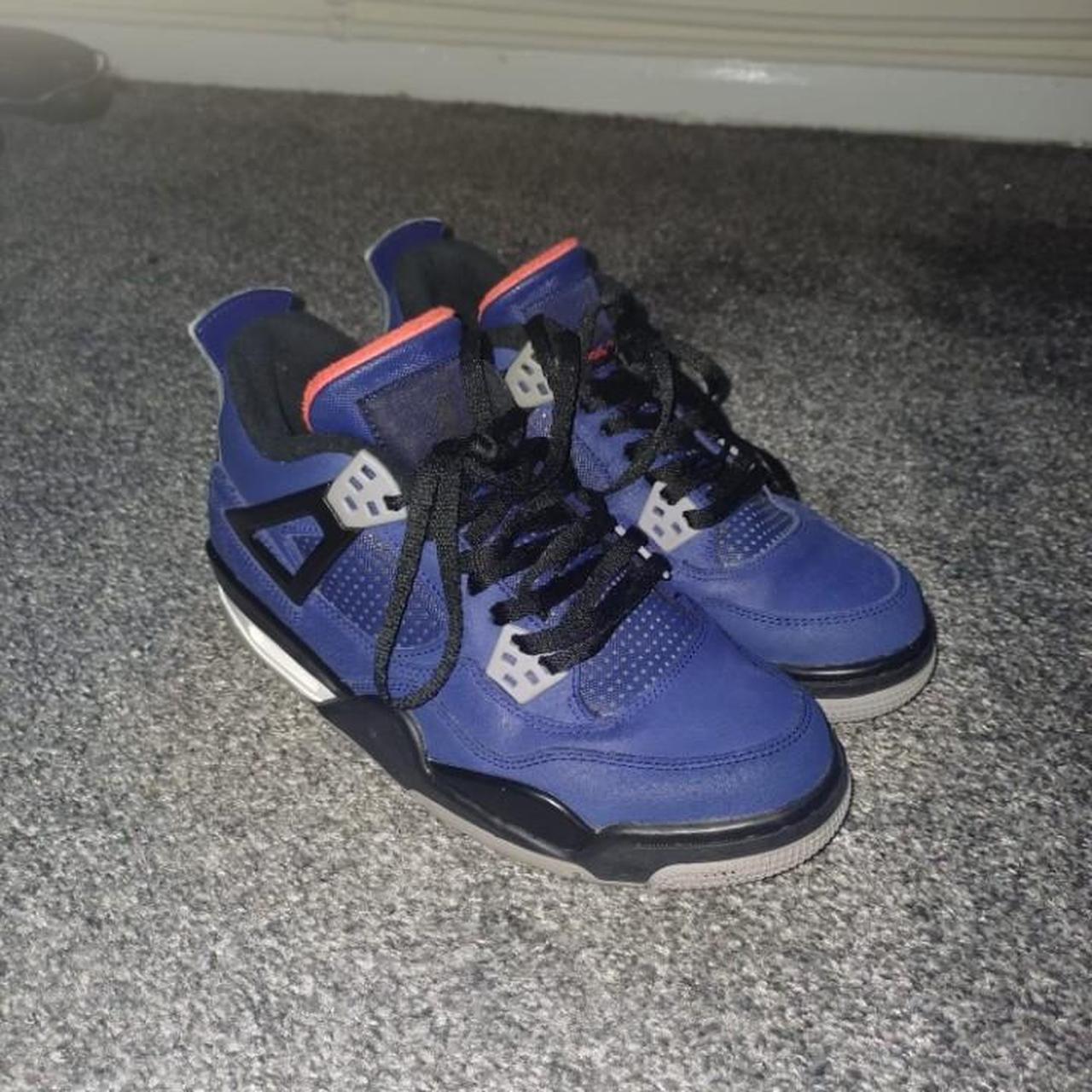 Air Jordan 4 Retro Winter GS 'Loyal Blue' worn a few... - Depop