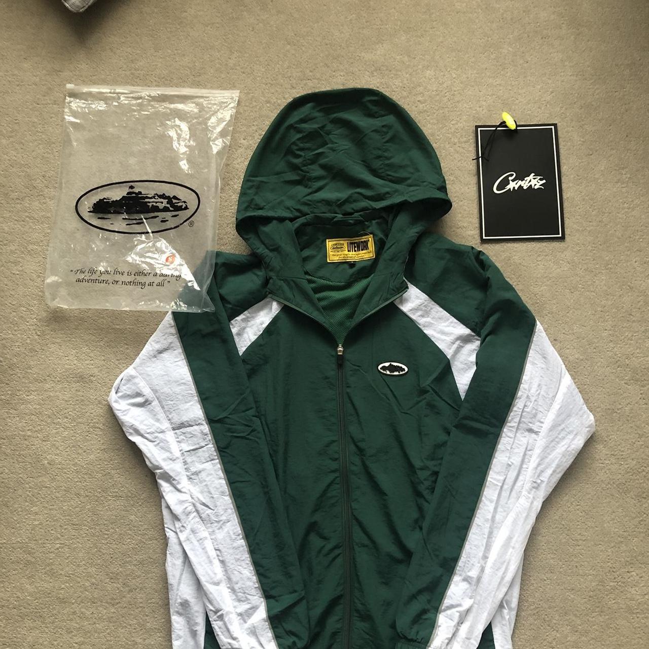 Corteiz Green Spring Jacket - Depop