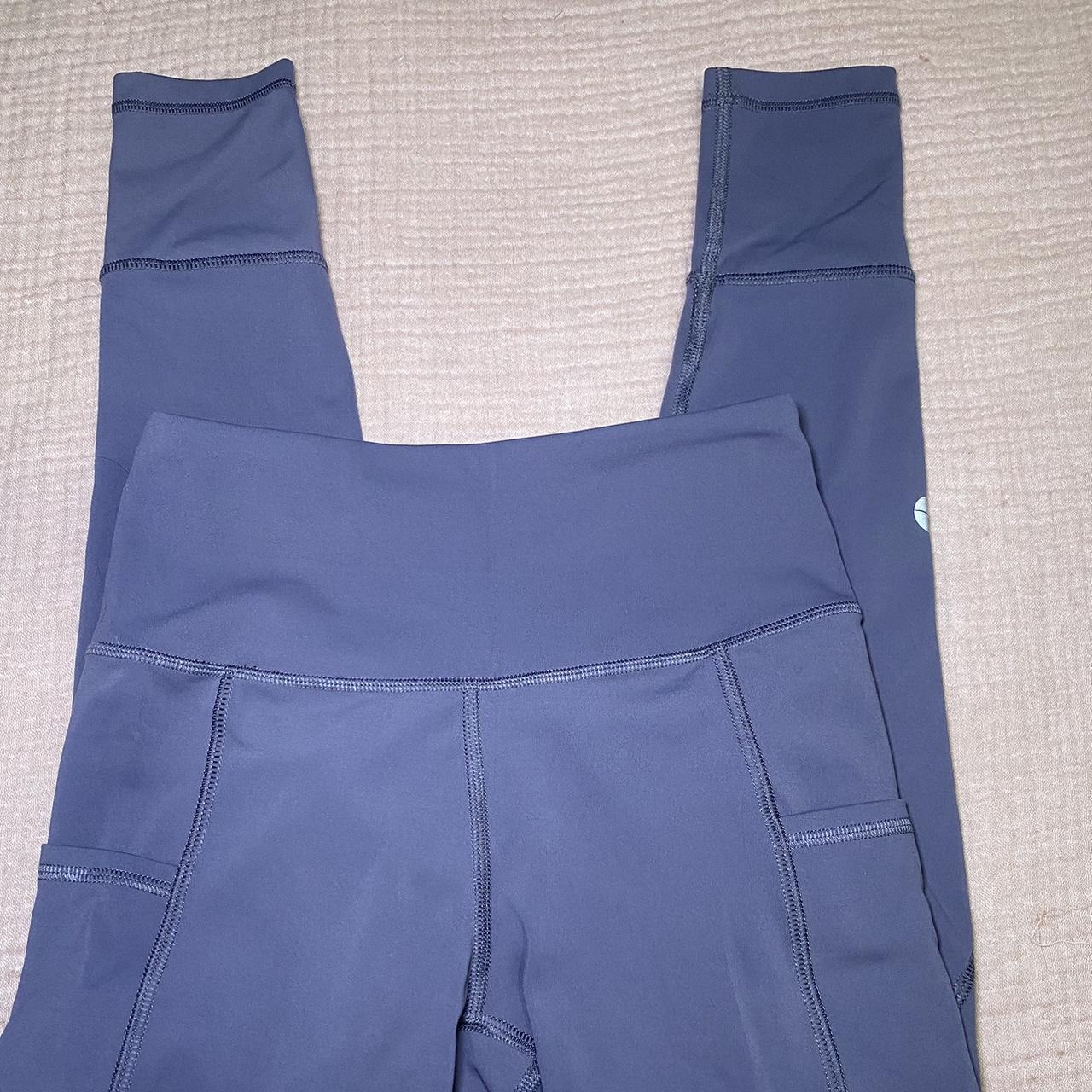 Womens Gottex Periwinkle Leggings W Pockets Xs Depop