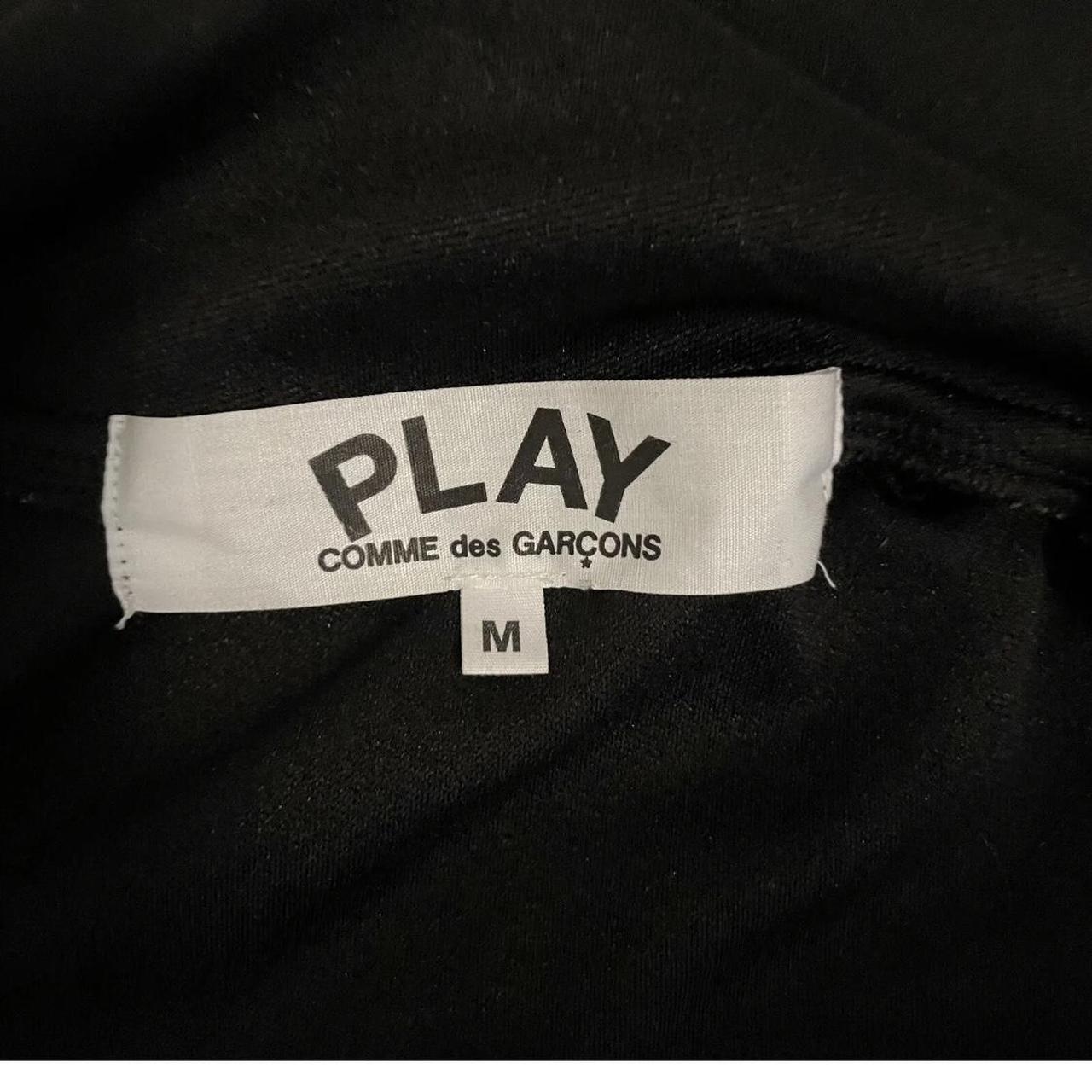 CDG track jacket black Size M Perfect condition... - Depop