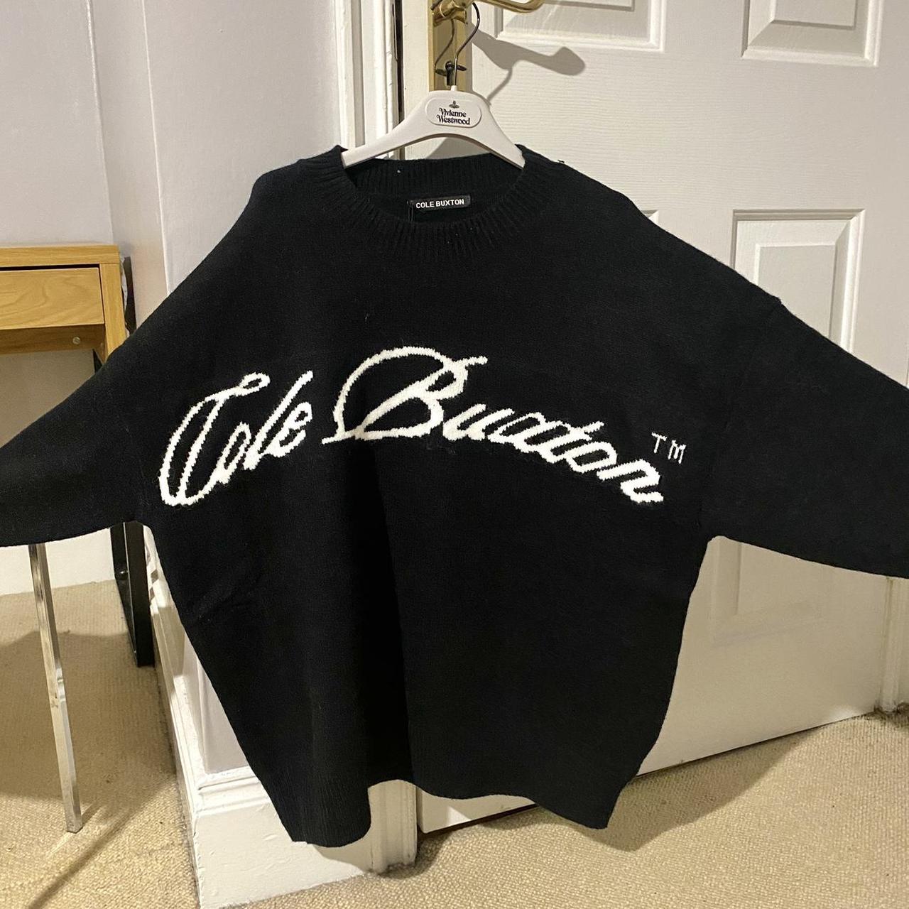 Cole Buxton LOGO KNIT SWEATER - Doesn’t fit me... - Depop