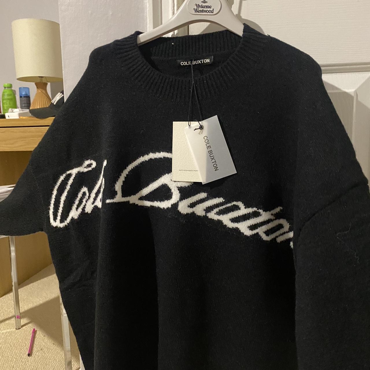 Cole Buxton LOGO KNIT SWEATER - Doesn’t fit me... - Depop