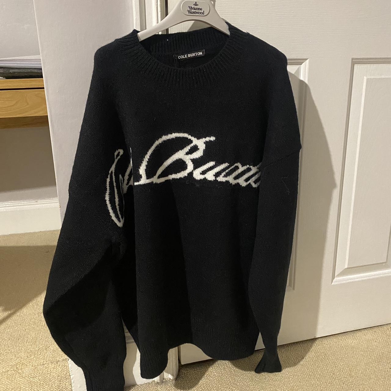 Cole Buxton LOGO KNIT SWEATER - Doesn’t fit me... - Depop