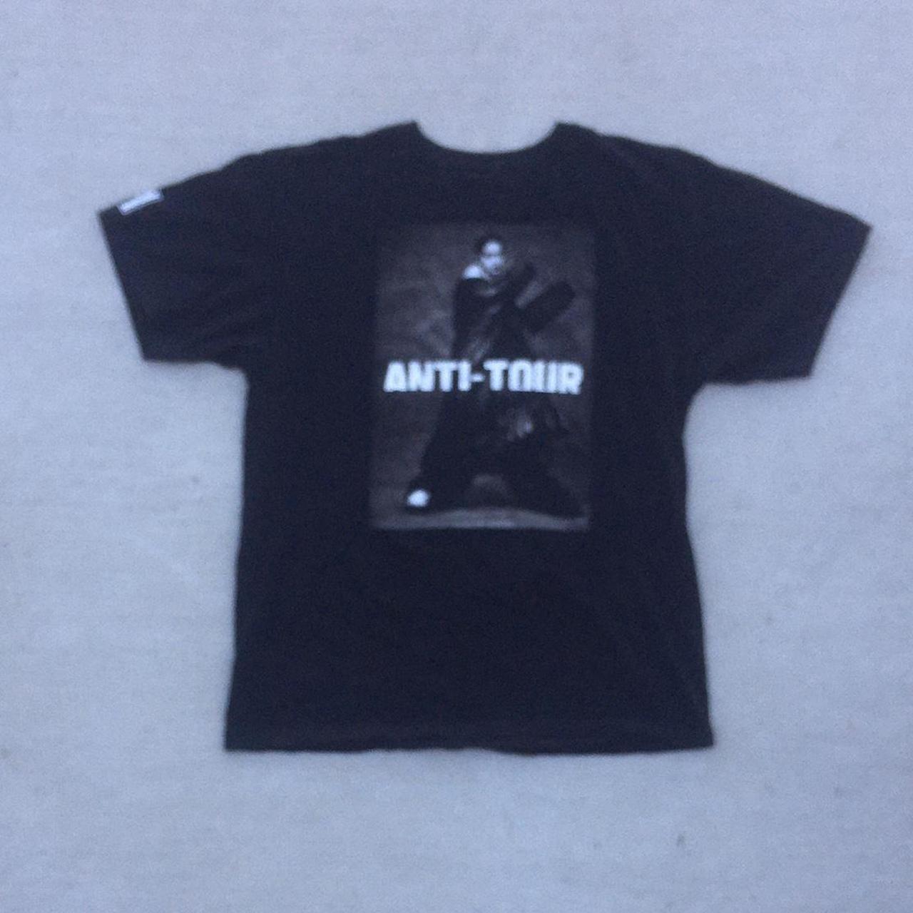 Crazy Rihanna anti tour tee with back hit! Size... - Depop