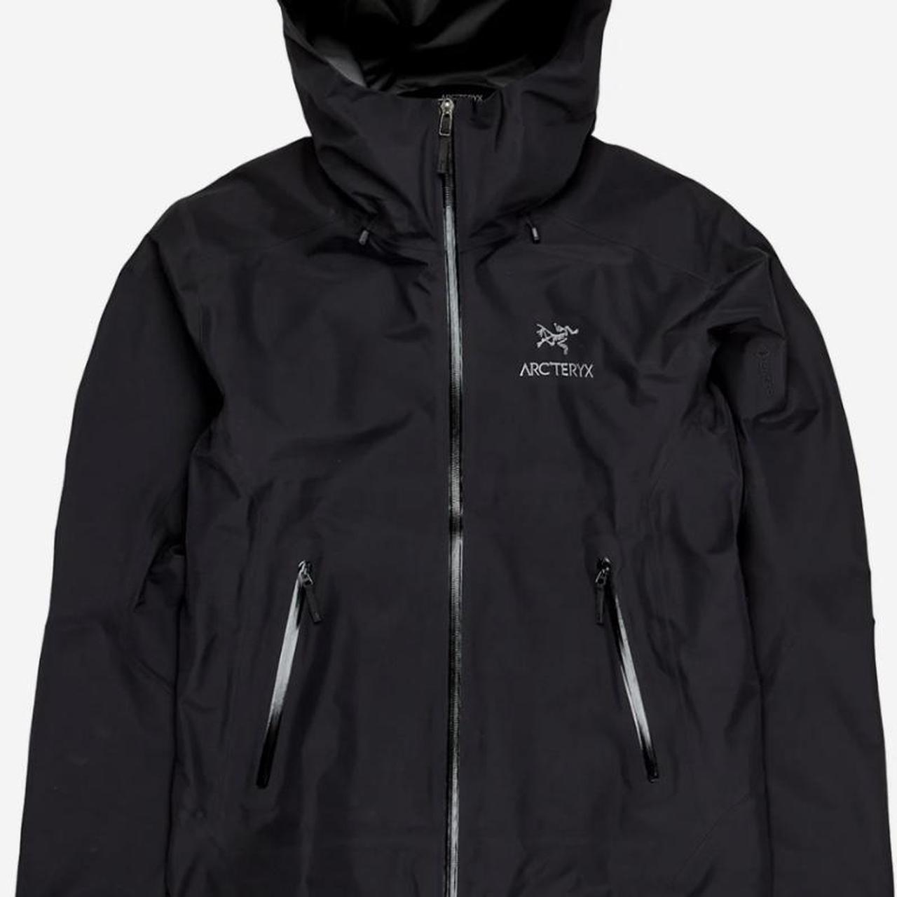 Men’s Arc’teryx beta LT windbreaker jacket, black - Depop